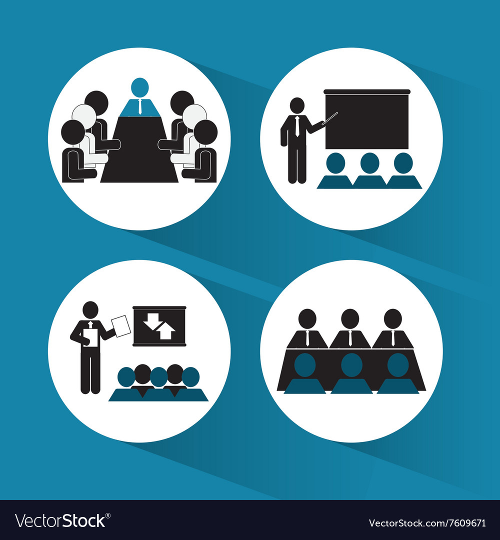 Training icon design Royalty Free Vector Image