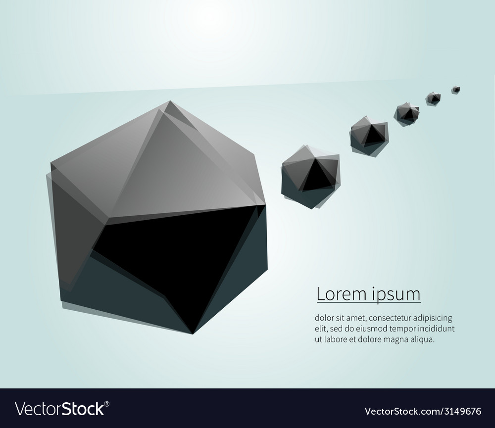 Black figures Royalty Free Vector Image - VectorStock