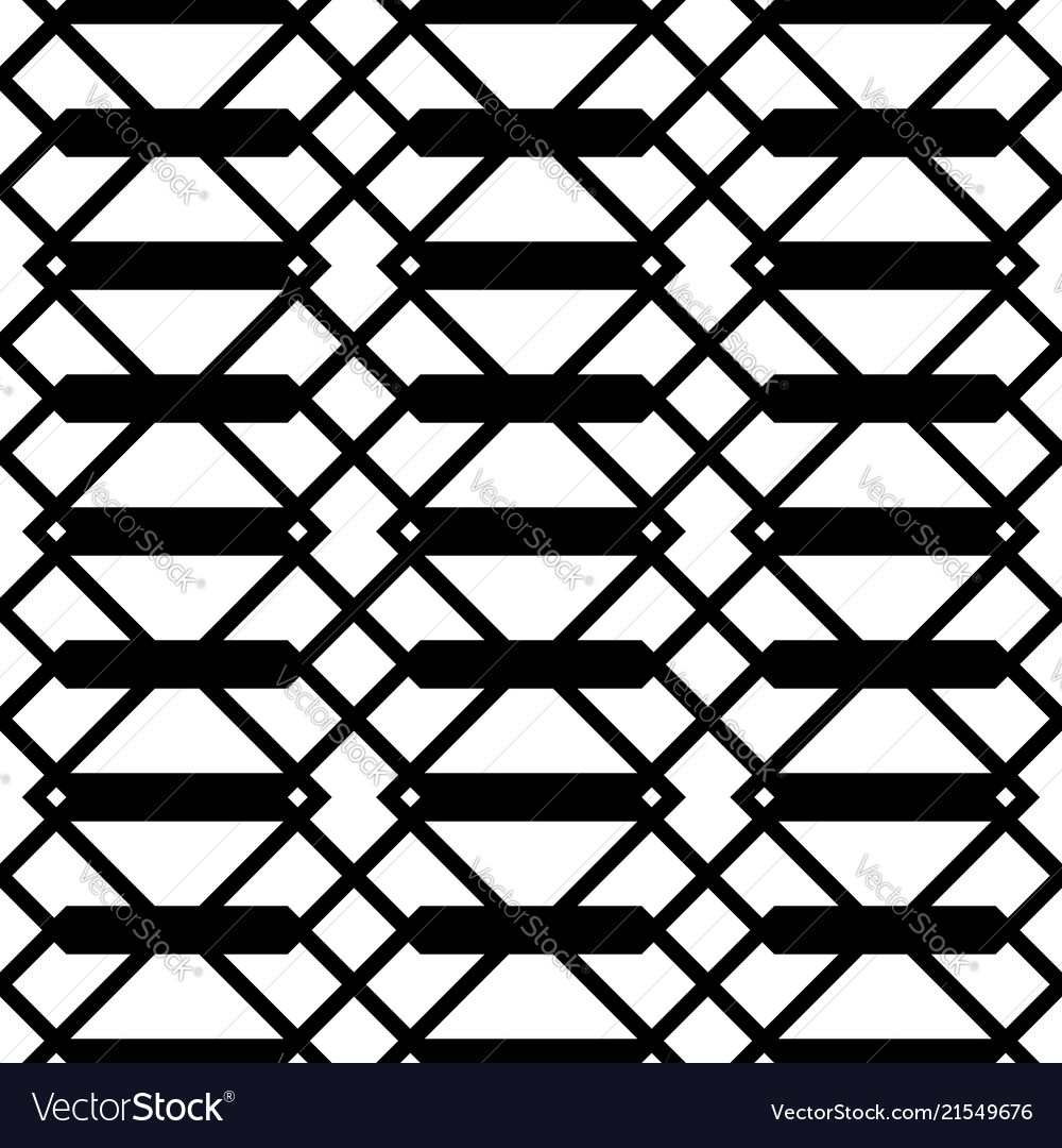 Design seamless monochrome grating pattern Vector Image Design seamless monochrome grating pattern Vector Image