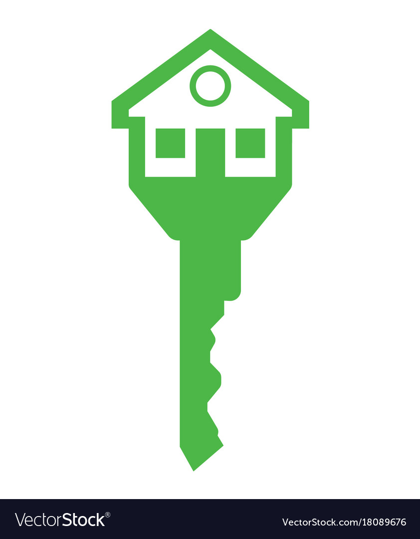 House key Royalty Free Vector Image - VectorStock