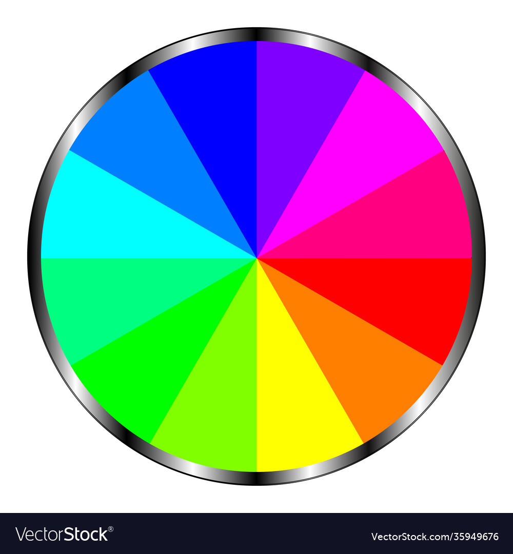 Rainbow circle Royalty Free Vector Image - VectorStock