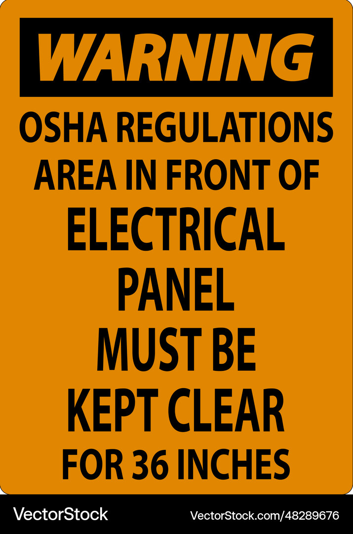 Osha Warning Signs