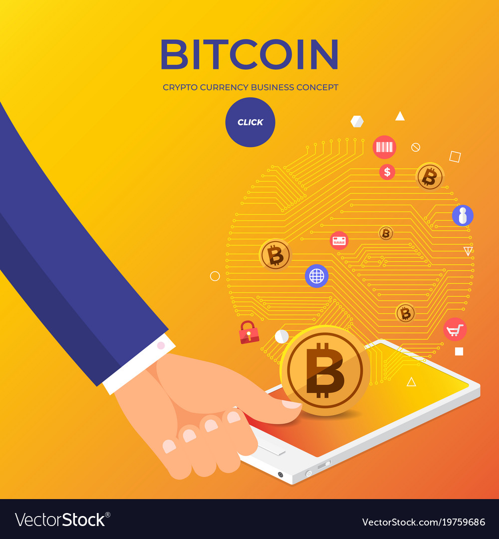 Bitcoin Royalty Free Vector Image - VectorStock