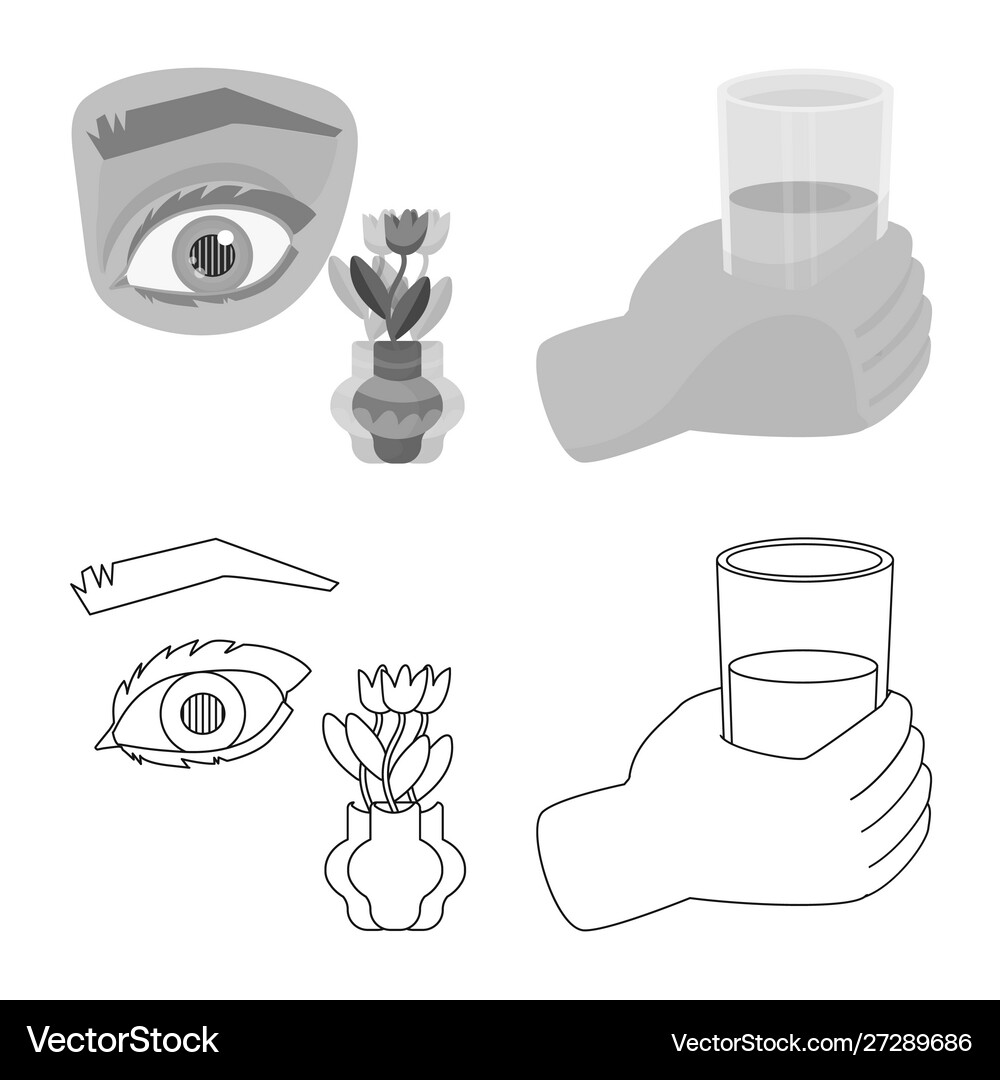 Design diet and treatment icon Royalty Free Vector Image