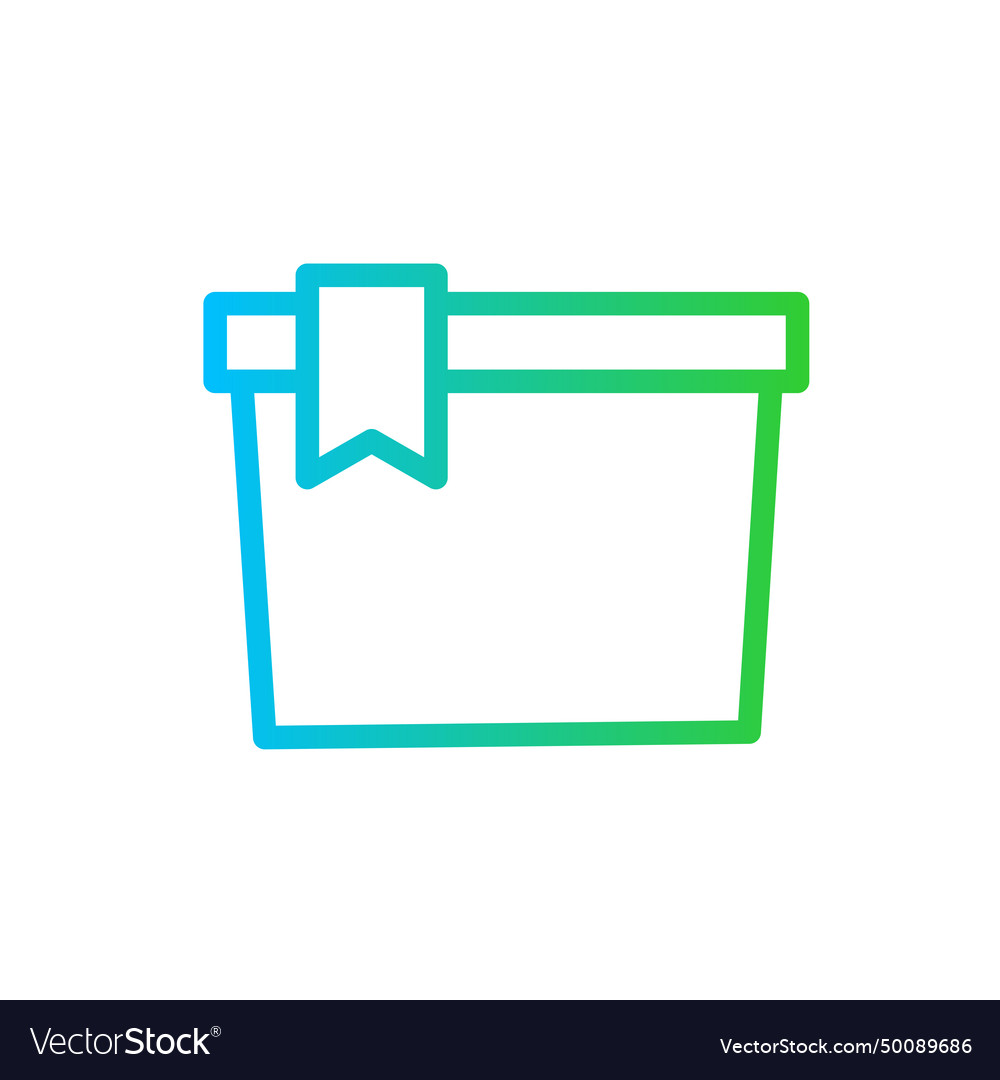 Minimum project development icon with blue Vector Image