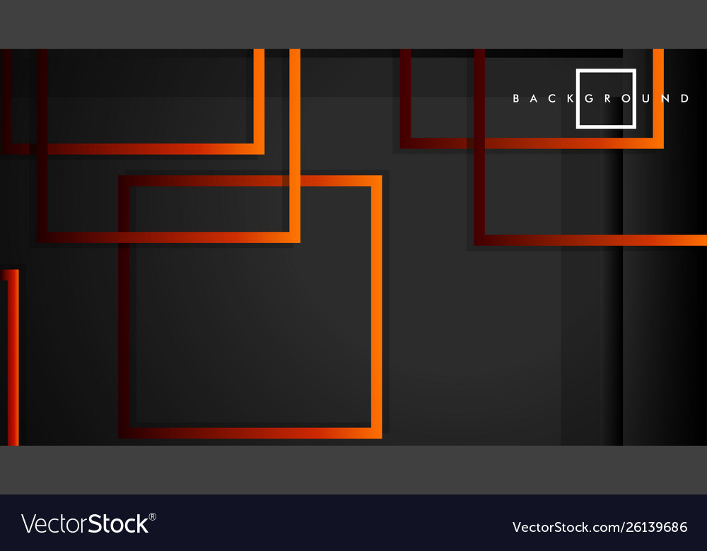 Modern abstract squares backgrounds with a black Vector Image