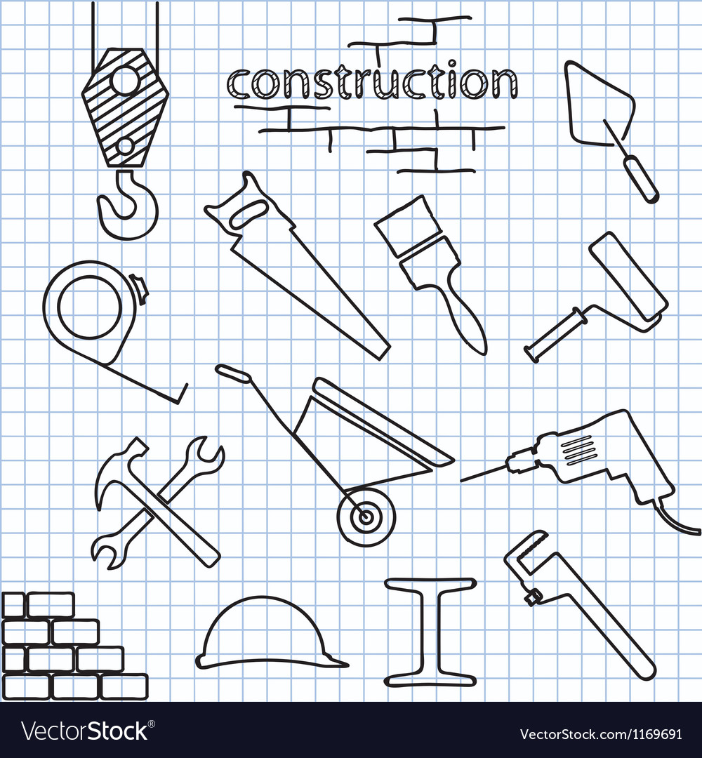 Construction Royalty Free Vector Image - VectorStock