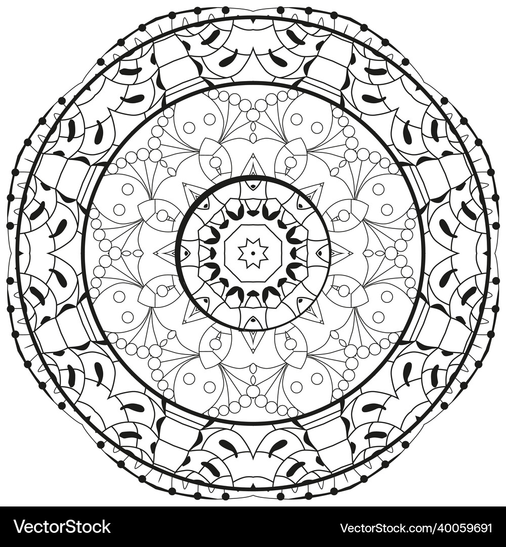 Handdrawn of sun sign Royalty Free Vector Image