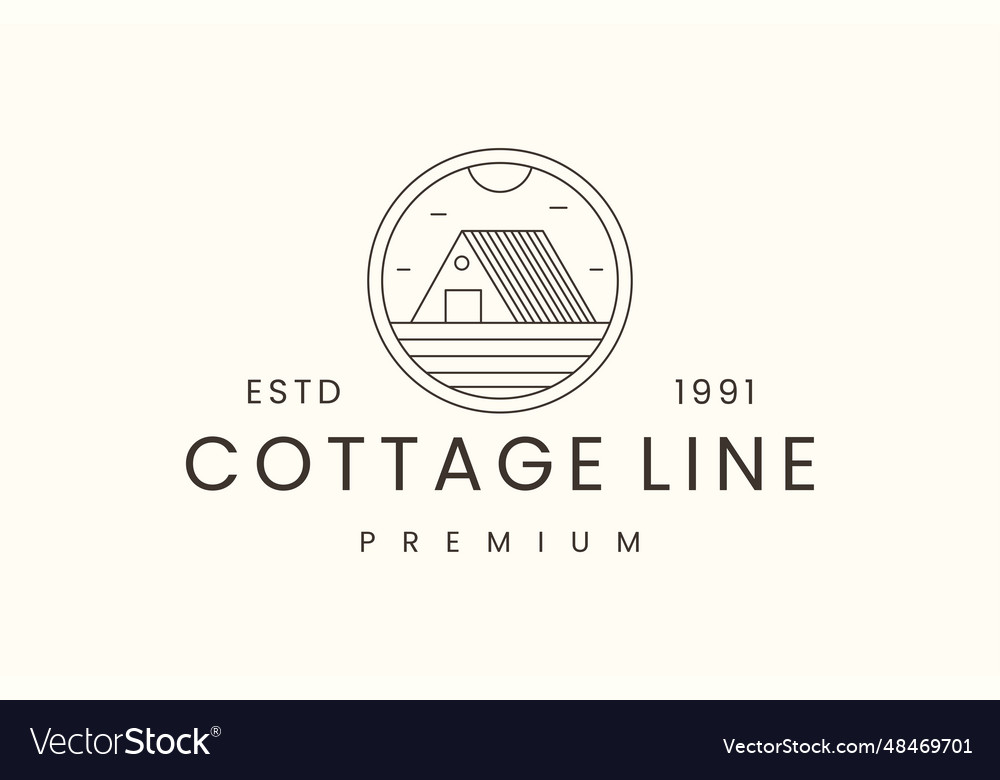 Cottage Royalty Free Vector Image - VectorStock