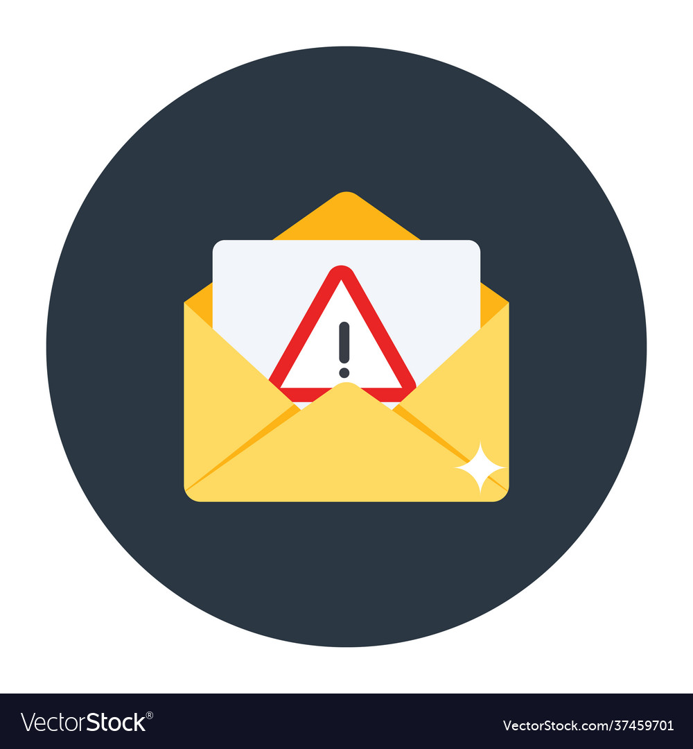 Email alert Royalty Free Vector Image - VectorStock