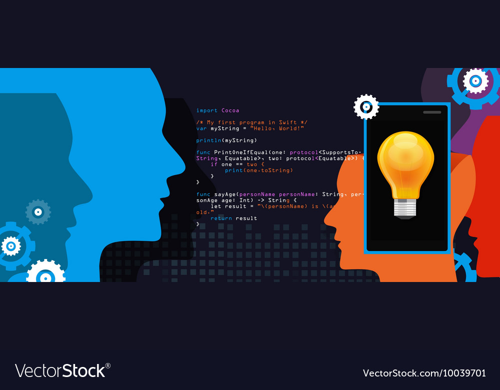 Mobile Application Programming Language Code Smart