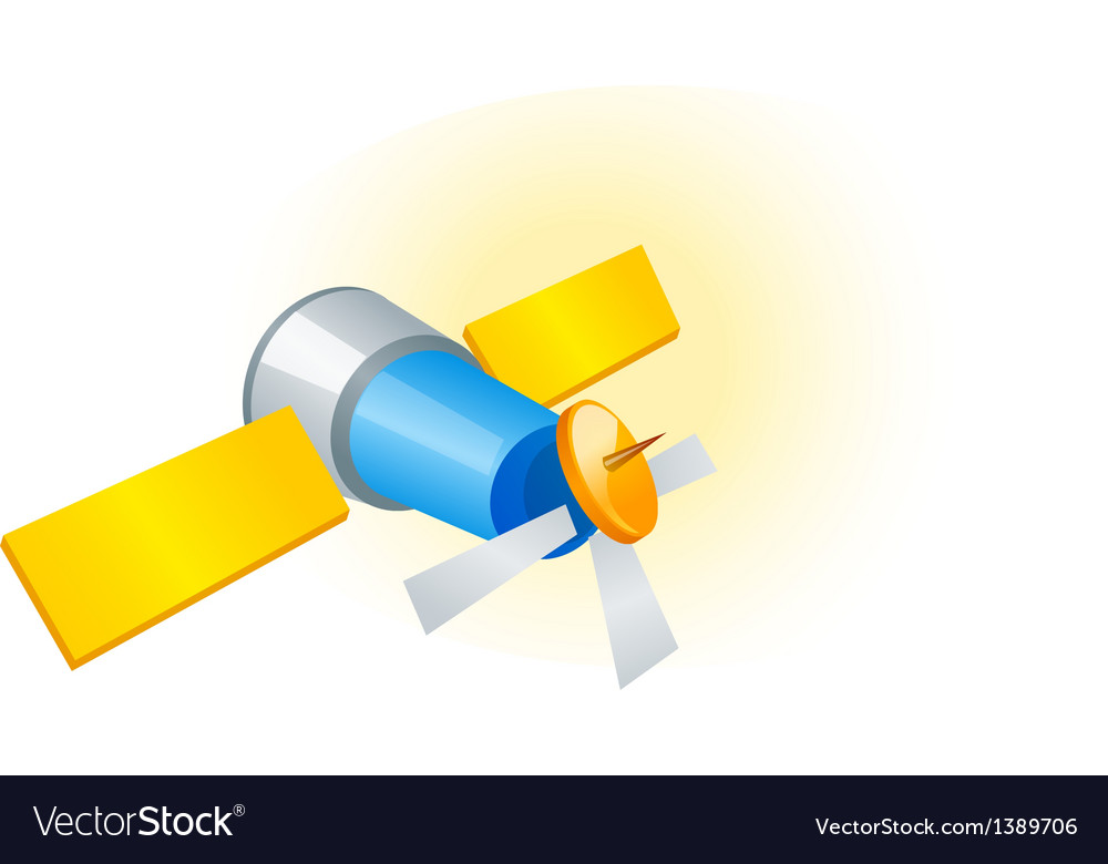 Satellite Royalty Free Vector Image - VectorStock