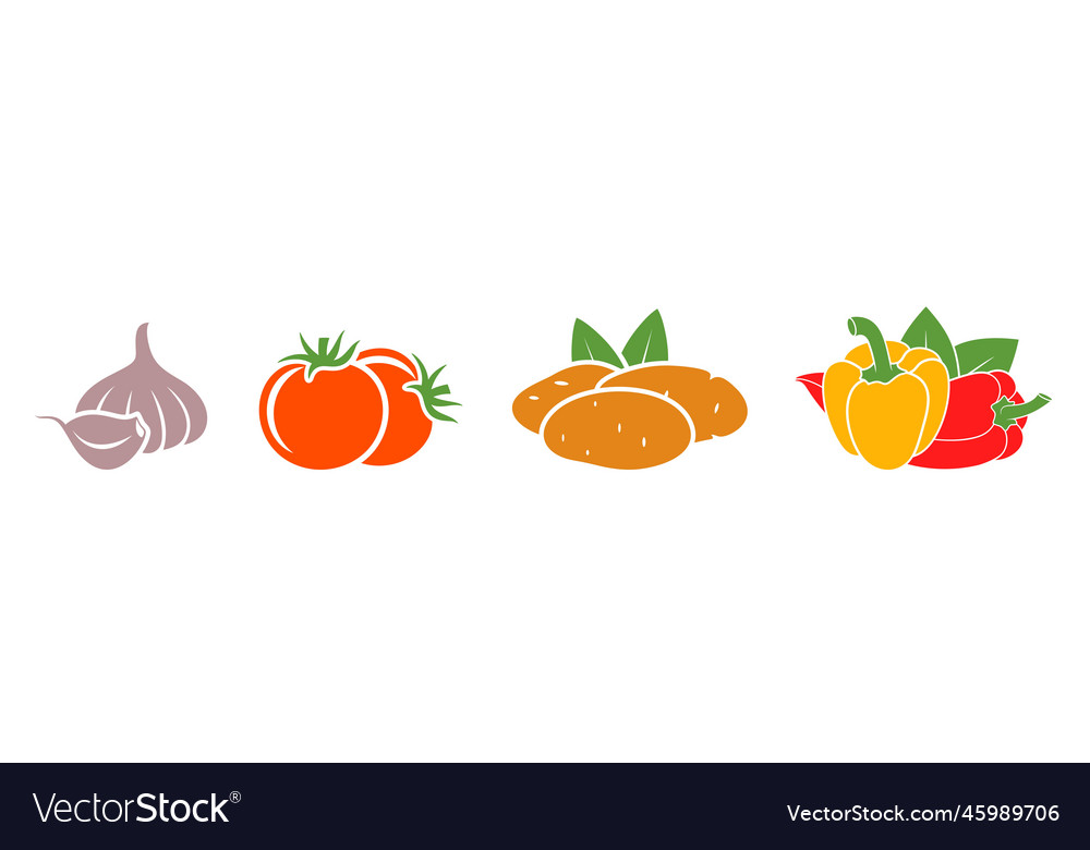 Vegetable Royalty Free Vector Image - VectorStock