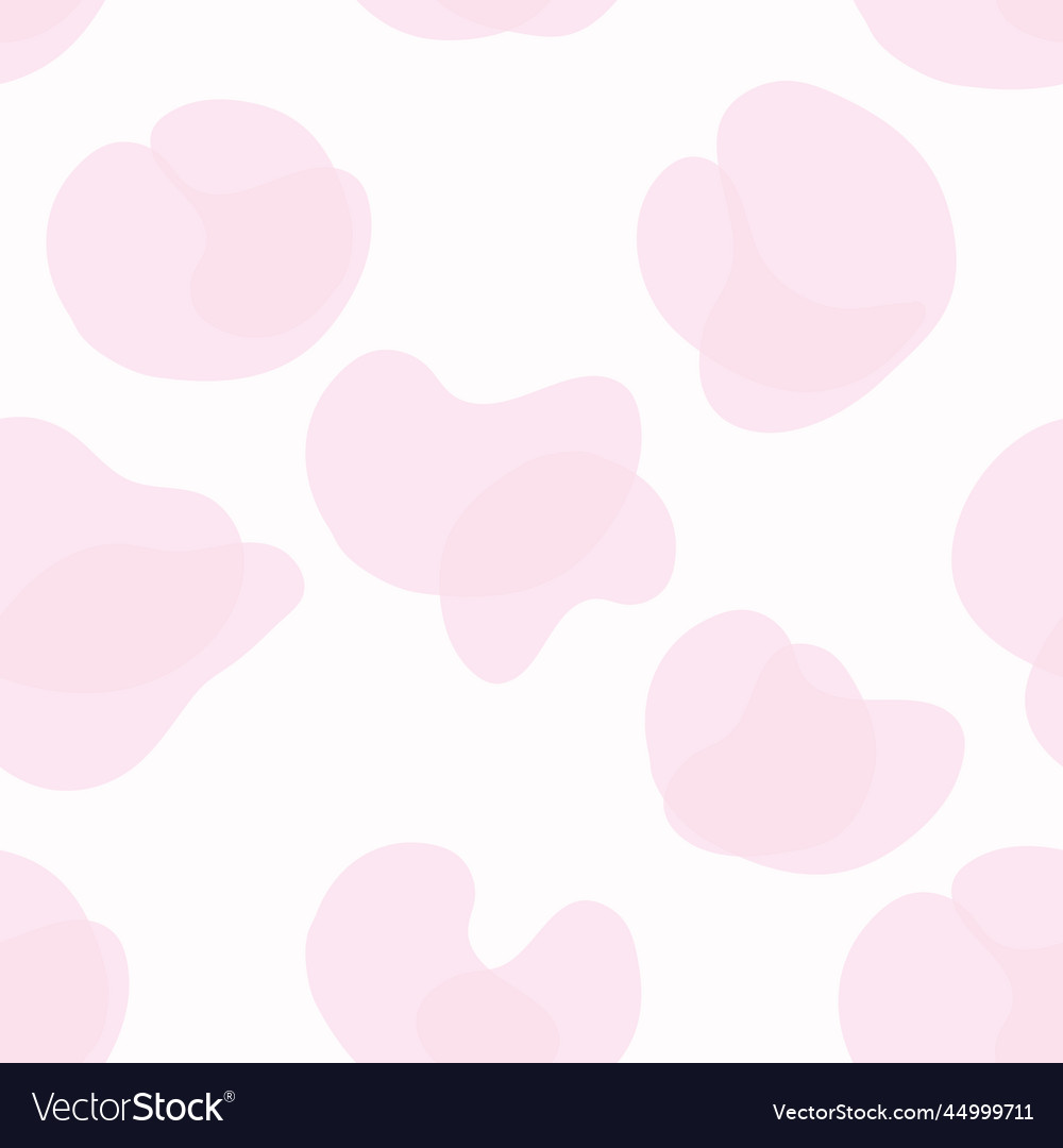 Abstract shape light pink seamless pattern design Vector Image