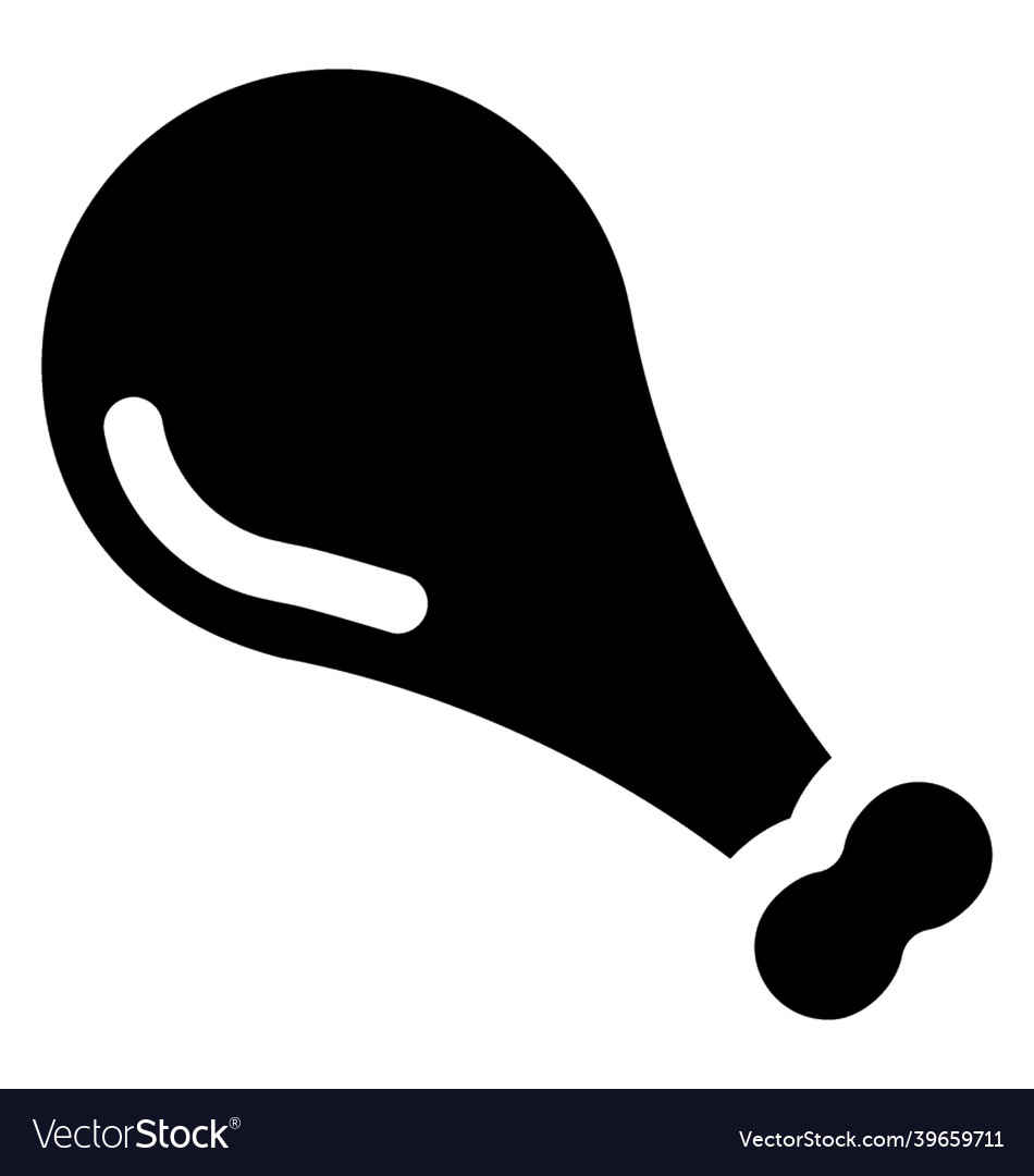 Drumstick Royalty Free Vector Image - VectorStock