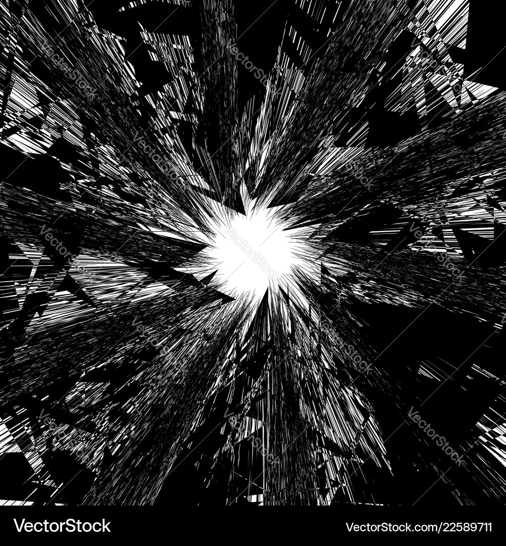 Geometric texture with edgy motif abstract Vector Image