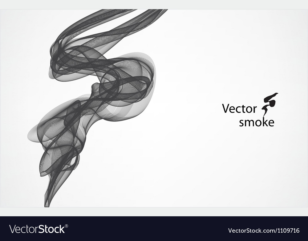 Smoke background Royalty Free Vector Image - VectorStock