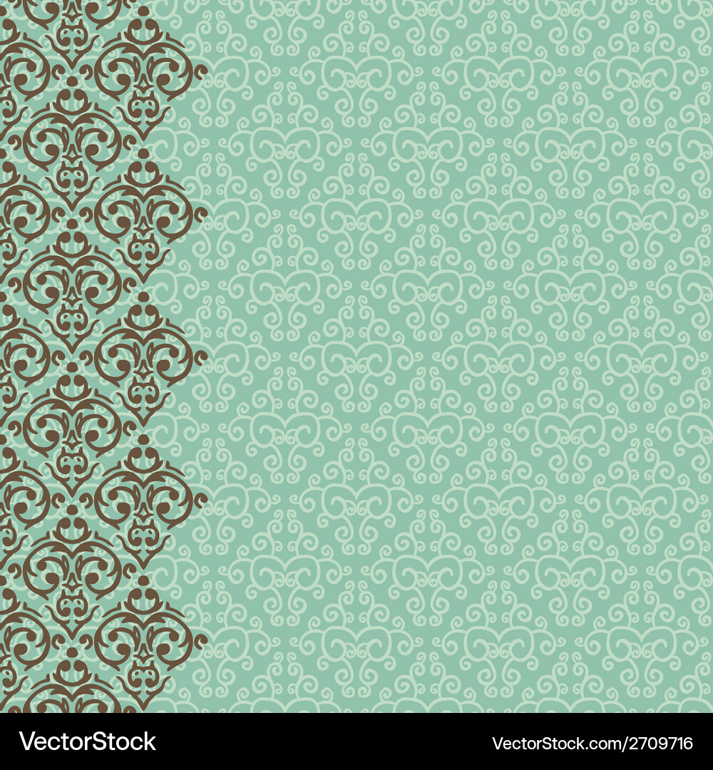 Vintage pattern Royalty Free Vector Image - VectorStock