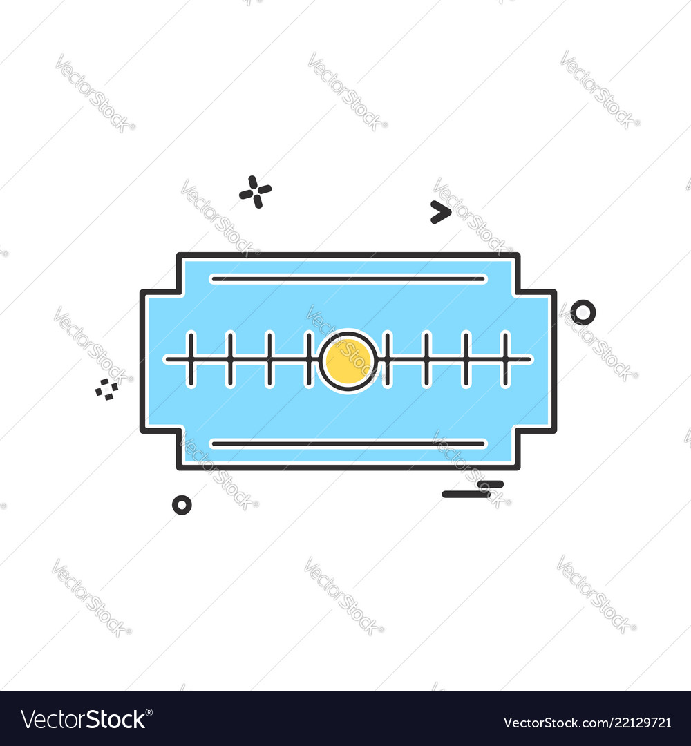 Blade icon design Royalty Free Vector Image - VectorStock