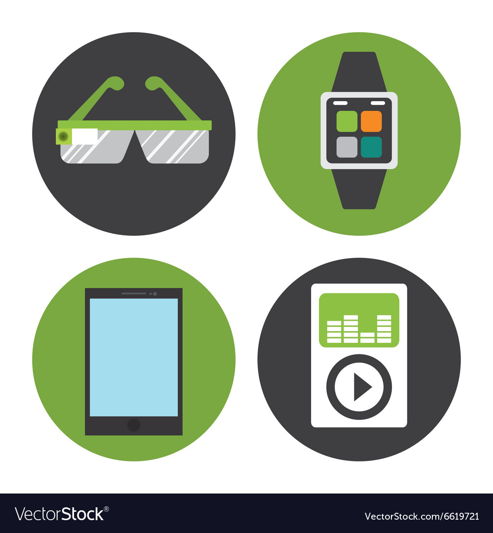 Digital era technology Royalty Free Vector Image