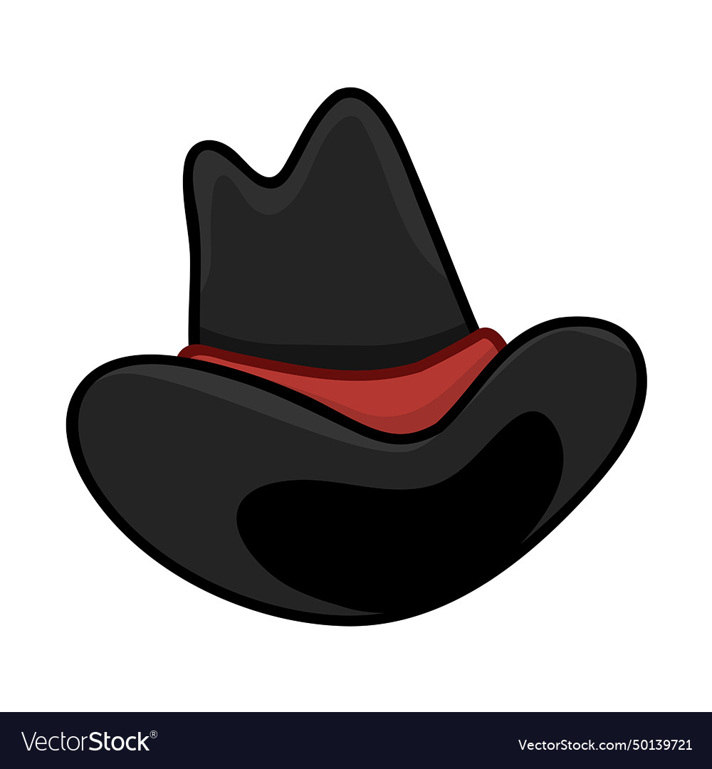 Hat isolated Royalty Free Vector Image - VectorStock