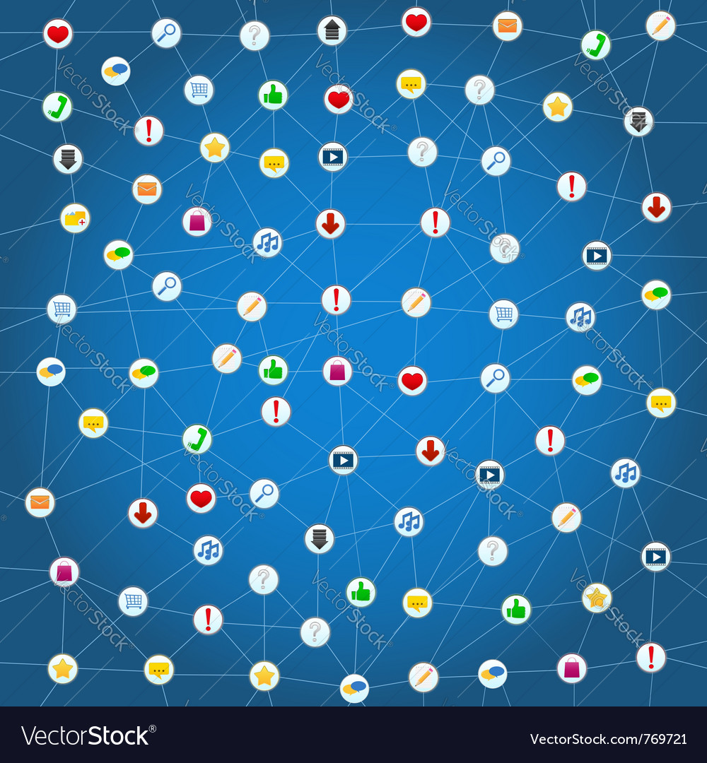 Social network Royalty Free Vector Image - VectorStock