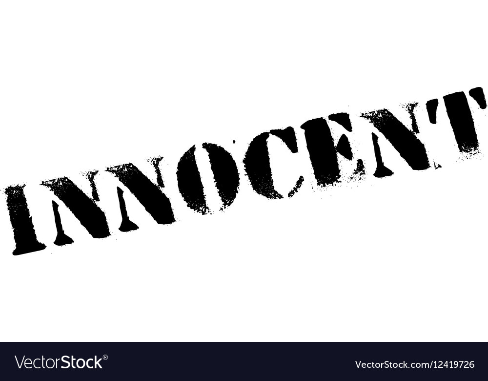 Innocent rubber stamp Royalty Free Vector Image Innocent rubber stamp Royalty Free Vector Image