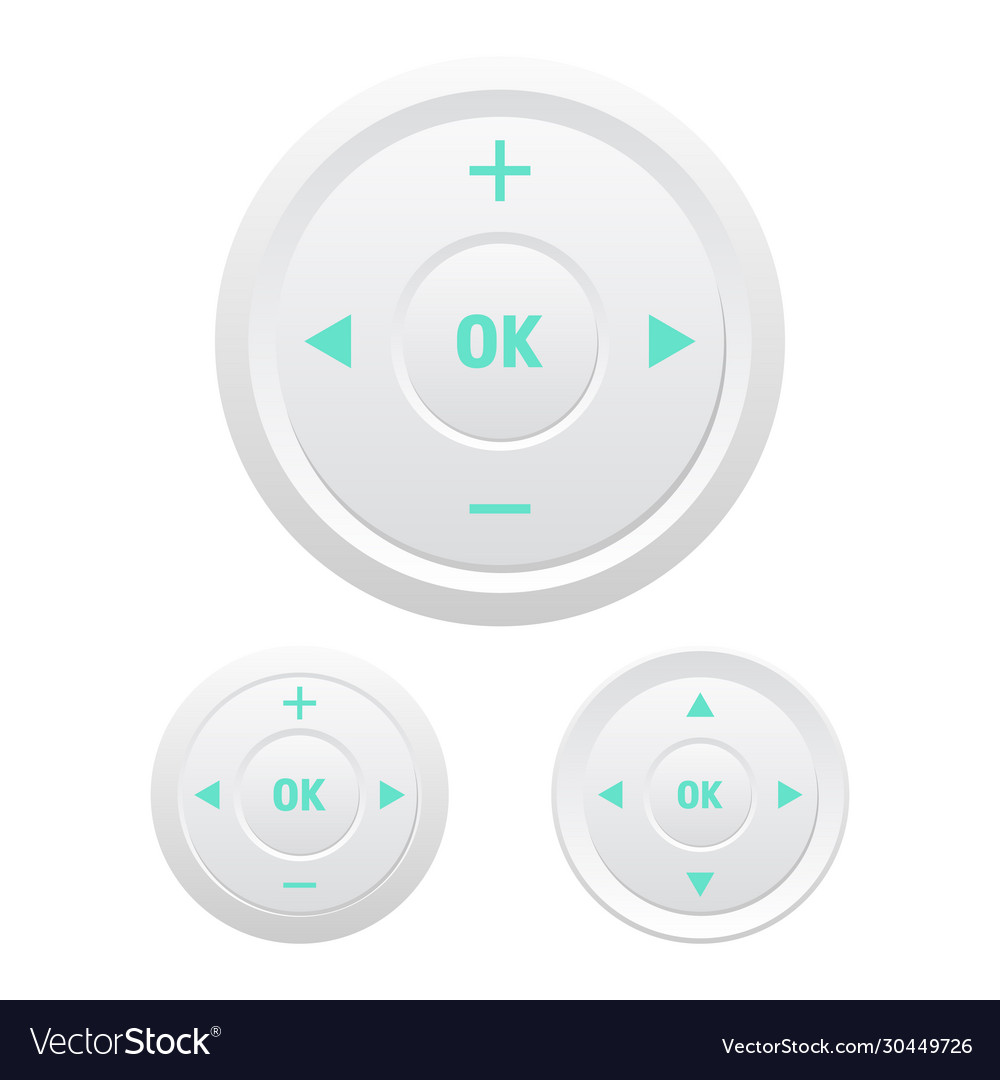 Multimedia control buttons Royalty Free Vector Image