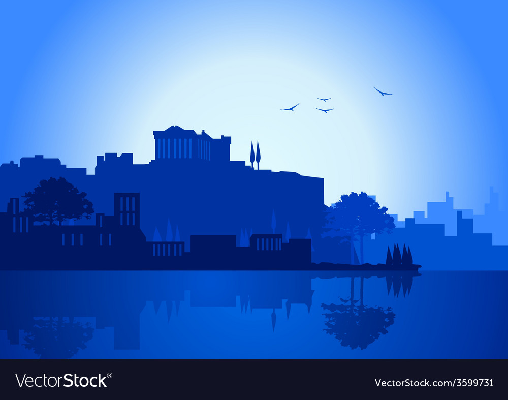 Athens Royalty Free Vector Image - VectorStock