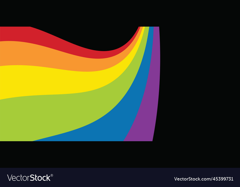 Blank rainbow abstract colorful background Vector Image