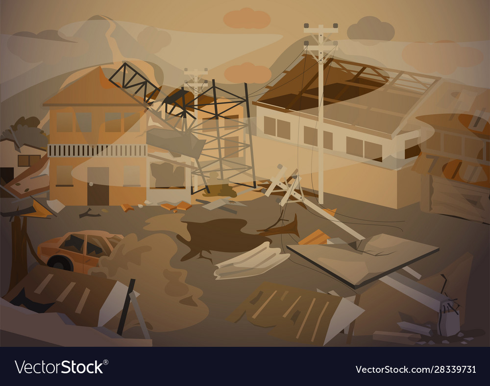 Disaster Royalty Free Vector Image - VectorStock