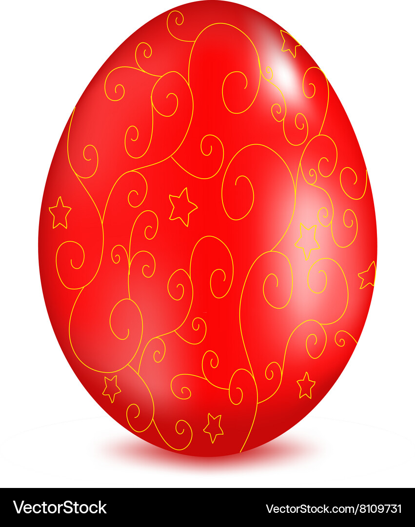Easter egg Royalty Free Vector Image - VectorStock