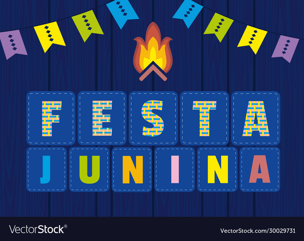 Festa junina icon Royalty Free Vector Image - VectorStock Festa junina icon Royalty Free Vector Image - VectorStock