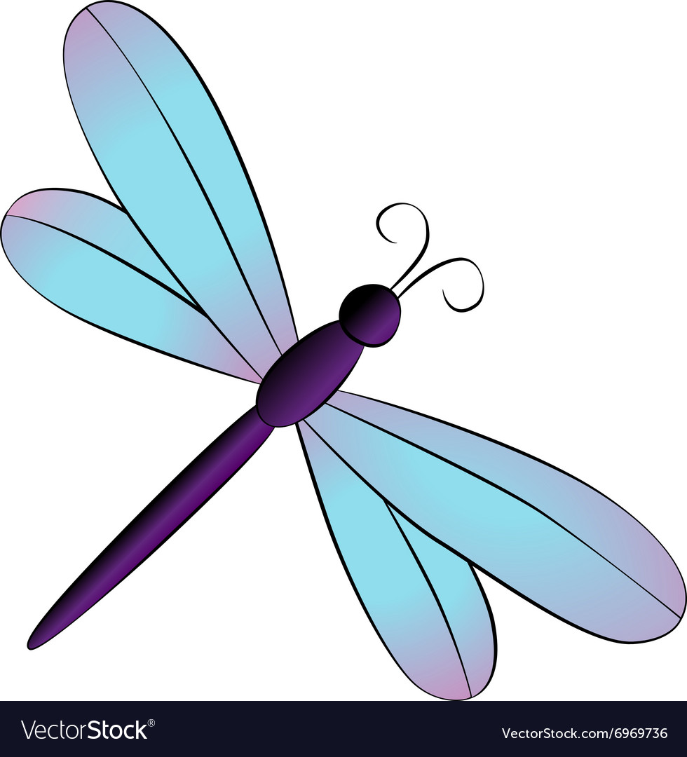 Dragonfly Royalty Free Vector Image - VectorStock