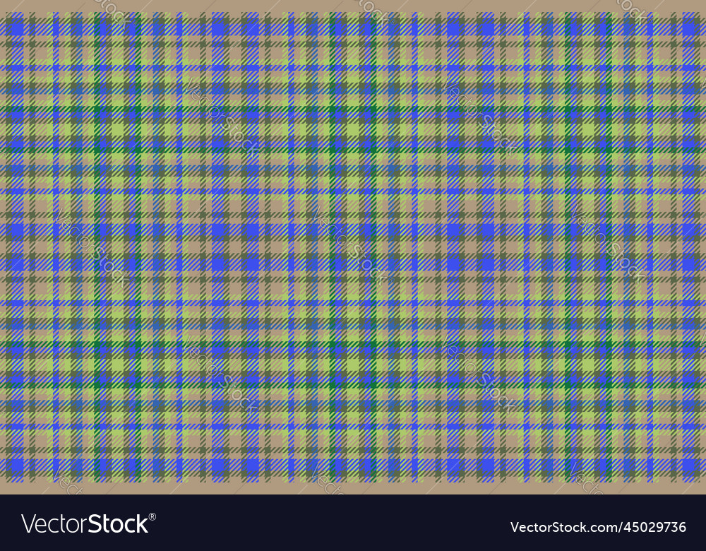 Tartan seamless pattern plaid check background Vector Image