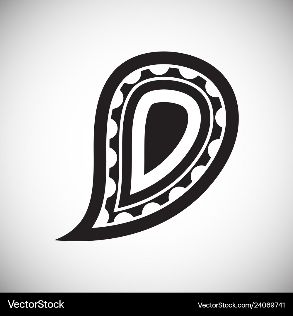 Buta icon on white background for graphic and web Vector Image