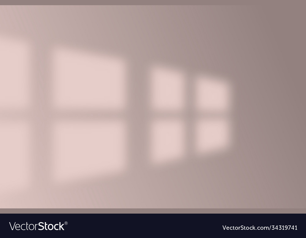 Realistic Shadow Overlay Royalty Free Vector Image