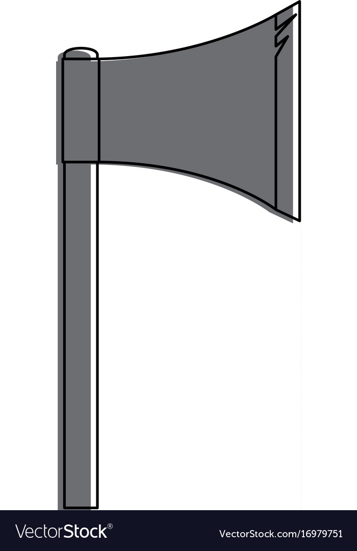 Axe tool isolated Royalty Free Vector Image - VectorStock