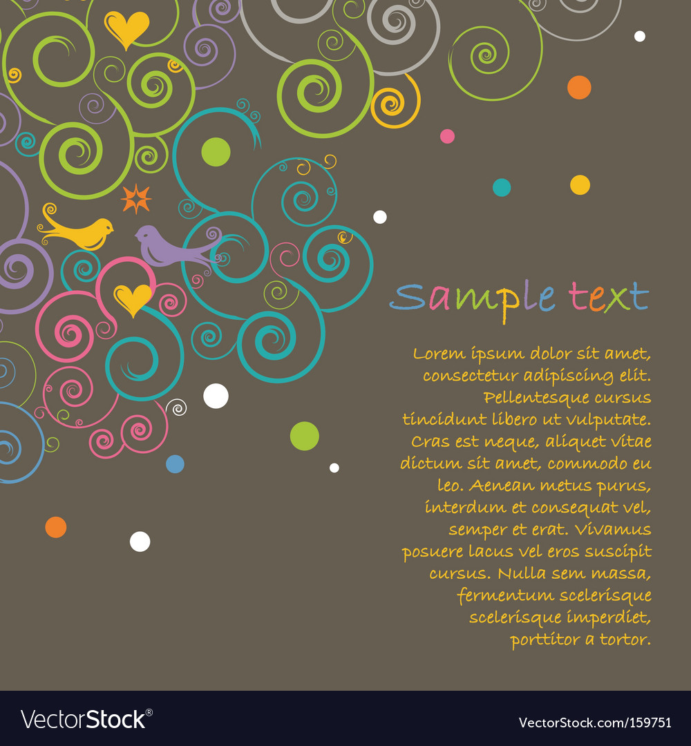 Background template Royalty Free Vector Image - VectorStock