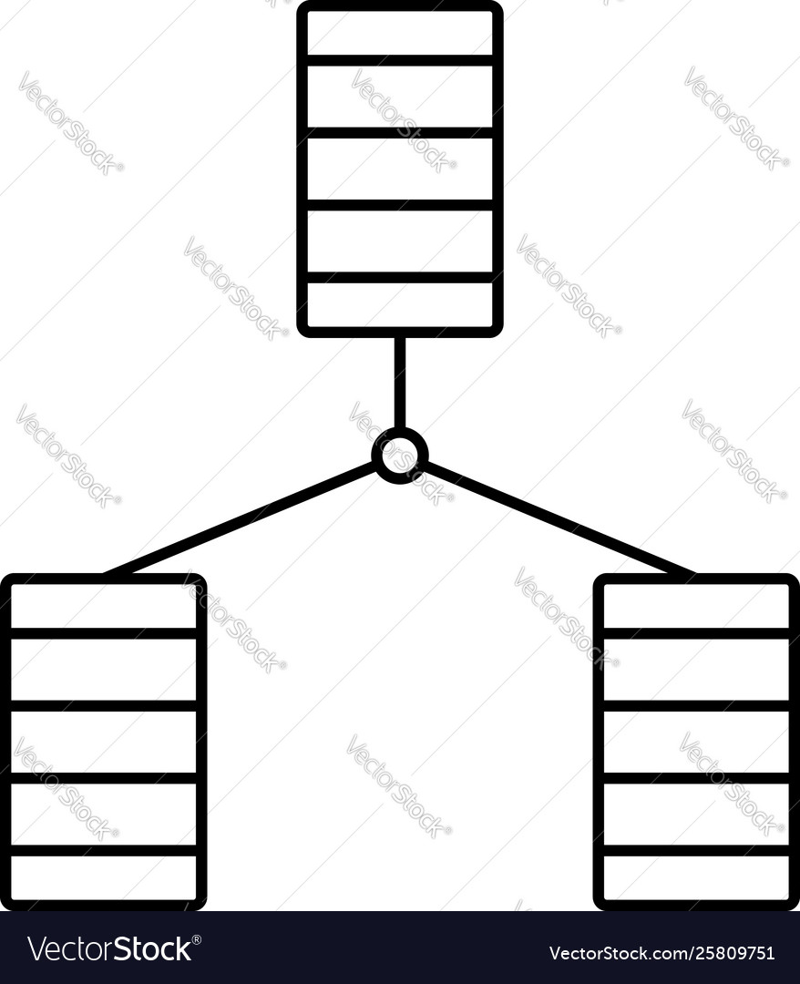 Database icon Royalty Free Vector Image - VectorStock