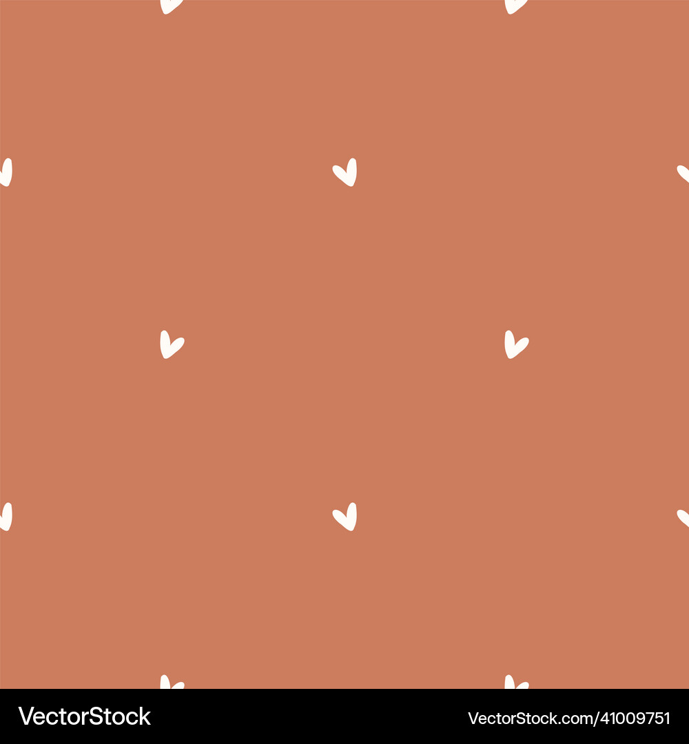 Gender neutral love heart seamless Royalty Free Vector Image