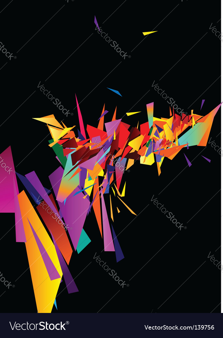 Abstract composition Royalty Free Vector Image