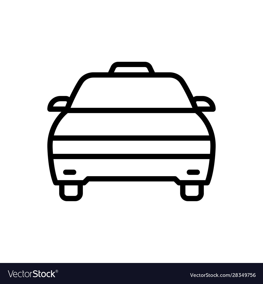 Cab Royalty Free Vector Image - VectorStock