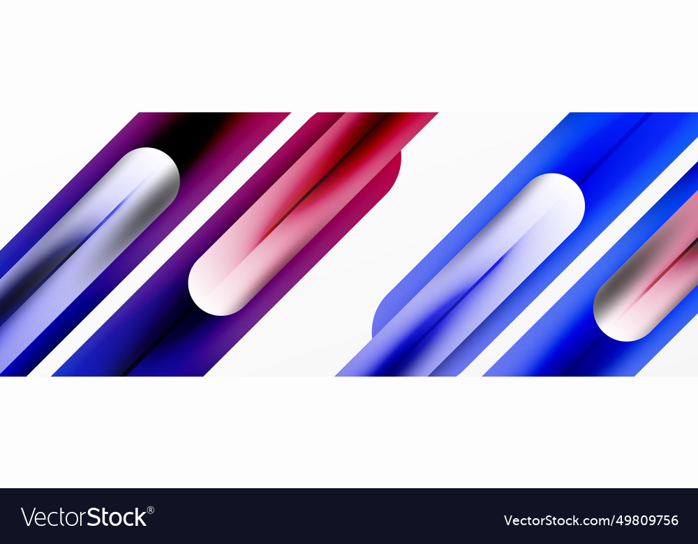 Dynamic lines geometric background visual Vector Image