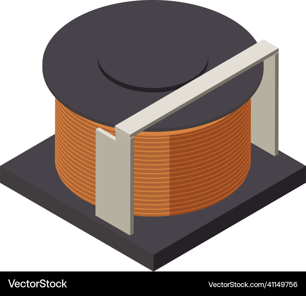 Semiconductor element icon Royalty Free Vector Image
