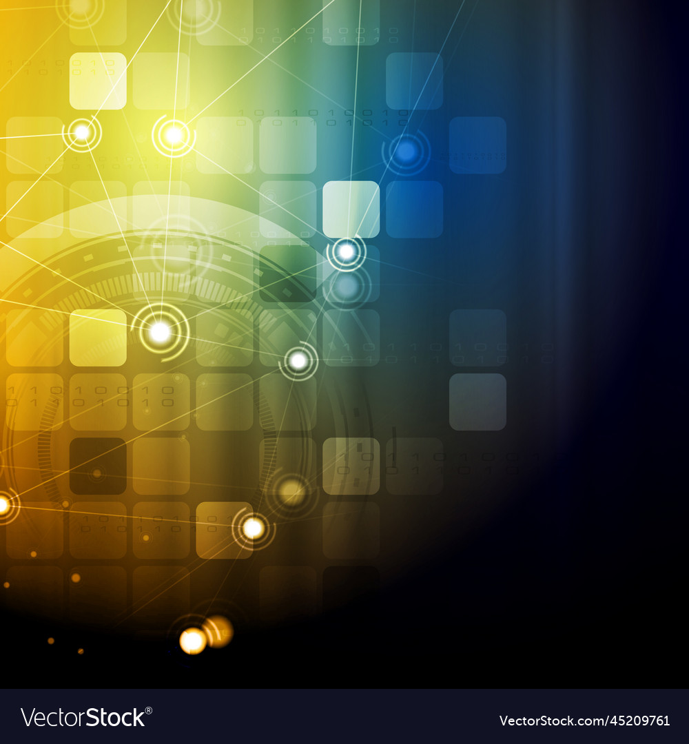 Bright technology communication background Vector Image Bright technology communication background Vector Image