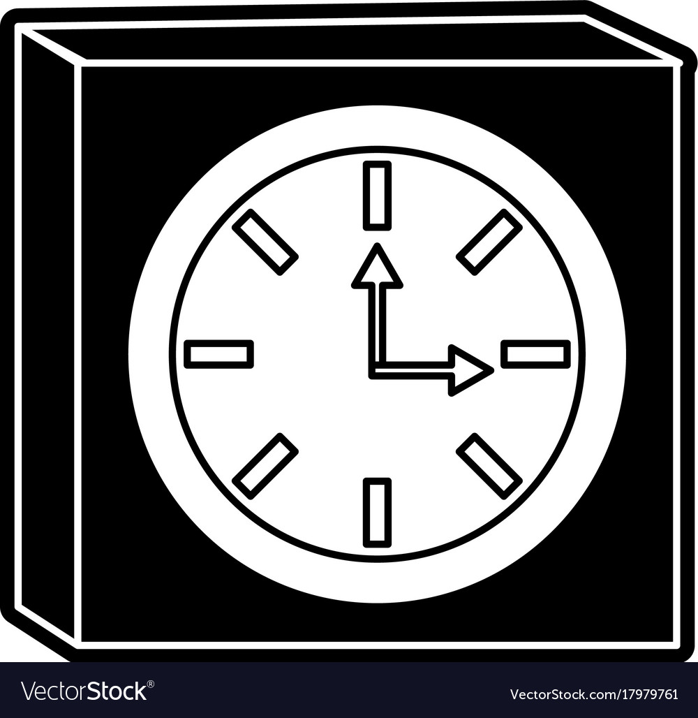 Clock Royalty Free Vector Image - VectorStock