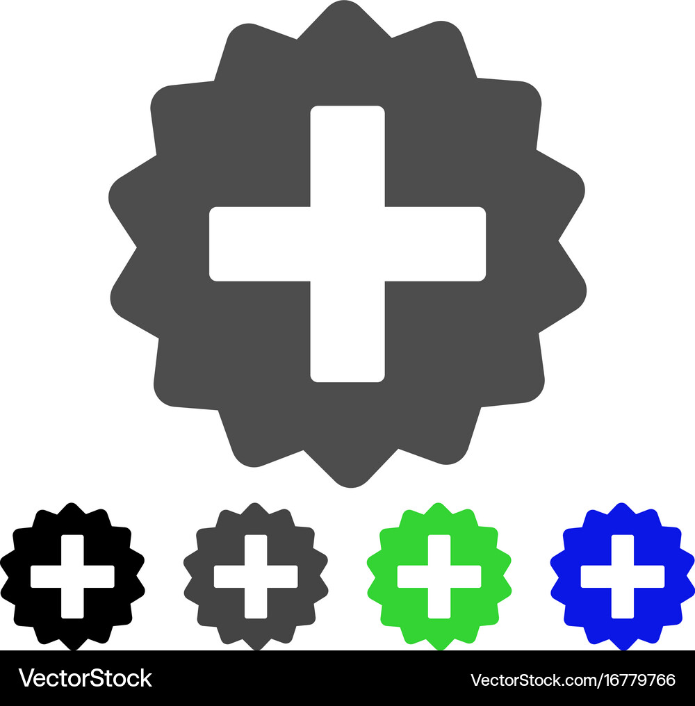 Create flat icon Royalty Free Vector Image - VectorStock
