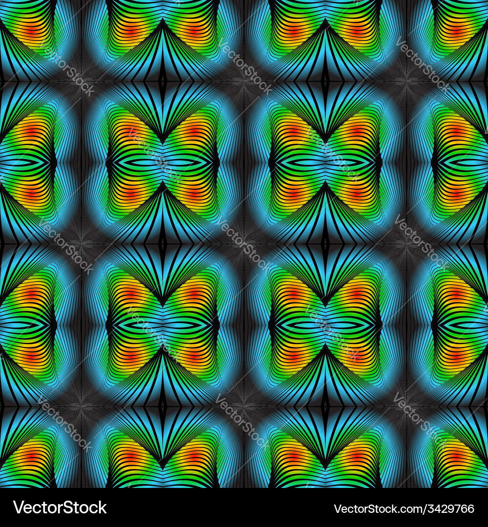 Design seamless colorful swirl decorative pattern Vector Image