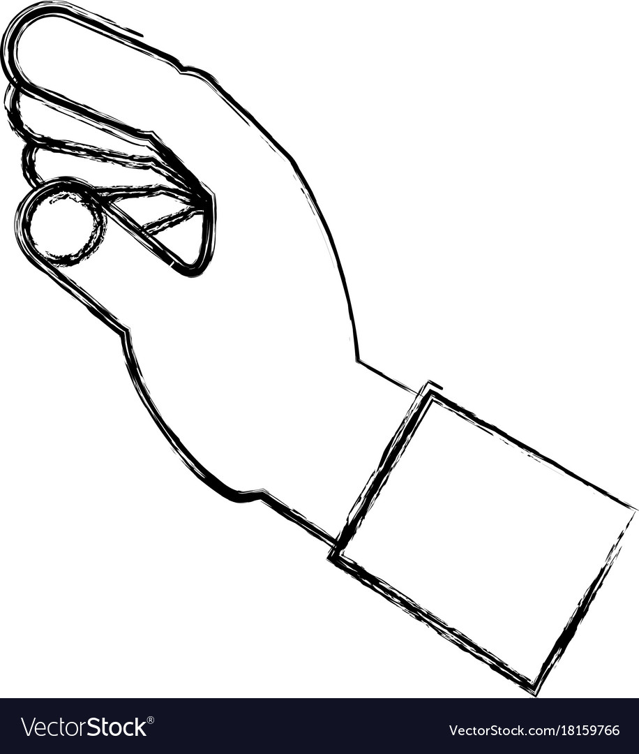 Hand Royalty Free Vector Image - VectorStock